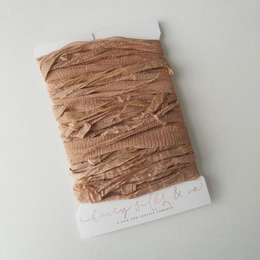 Recycled Chiffon Silk Ribbon#N# #N# #N# #N# – HoneySilks & CO